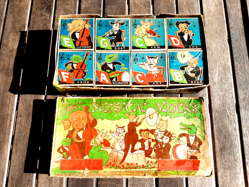 PIMS MUSICAL BLOCKS CHILDRENS VINTAGE TOY GAME AUSTRALIA | eBay