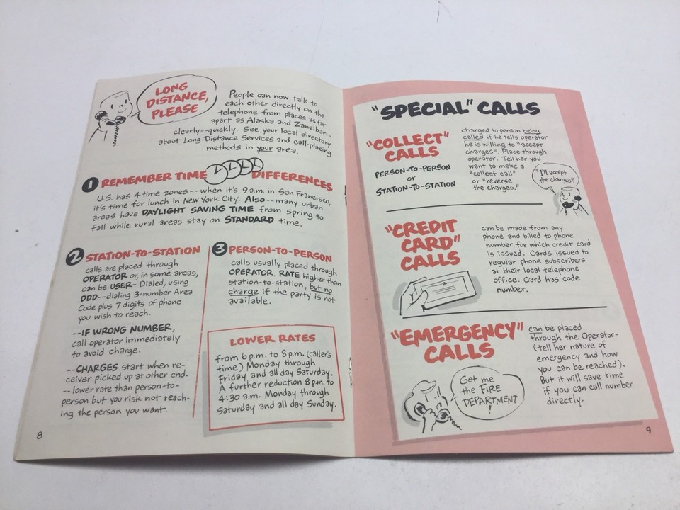 The Phone And You Scriptographic Booklet Channing L Bete Company 1966 ...