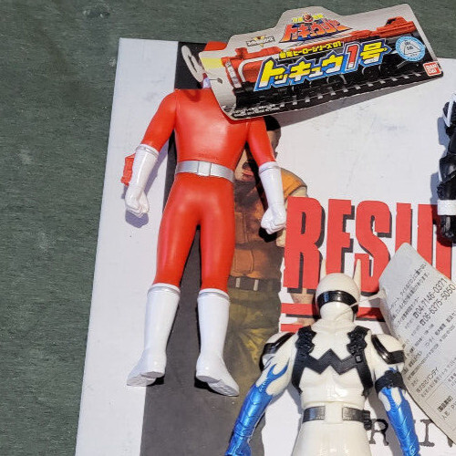 Ressha Sentai ToQger Number 1 Red Vinyl | eBay