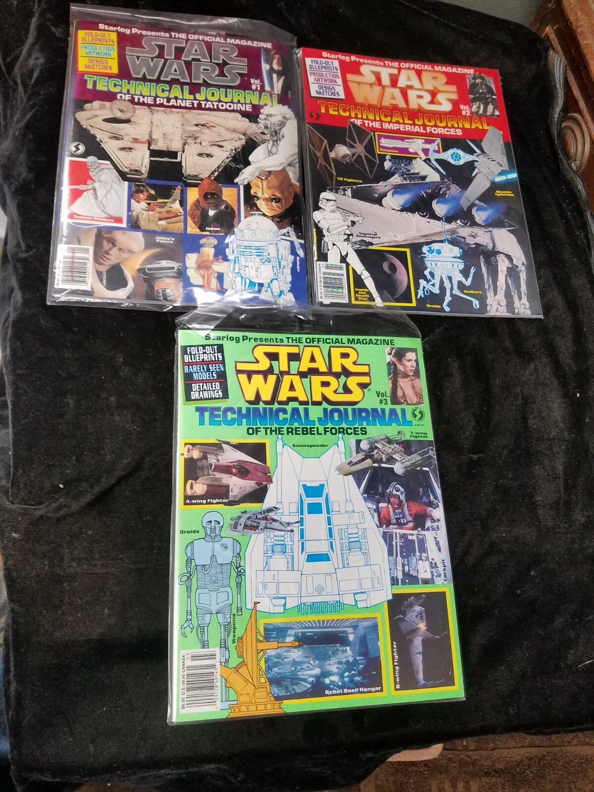 Star Wars Presents The Official STAR WARS Technical Journal Magazines 1 ...
