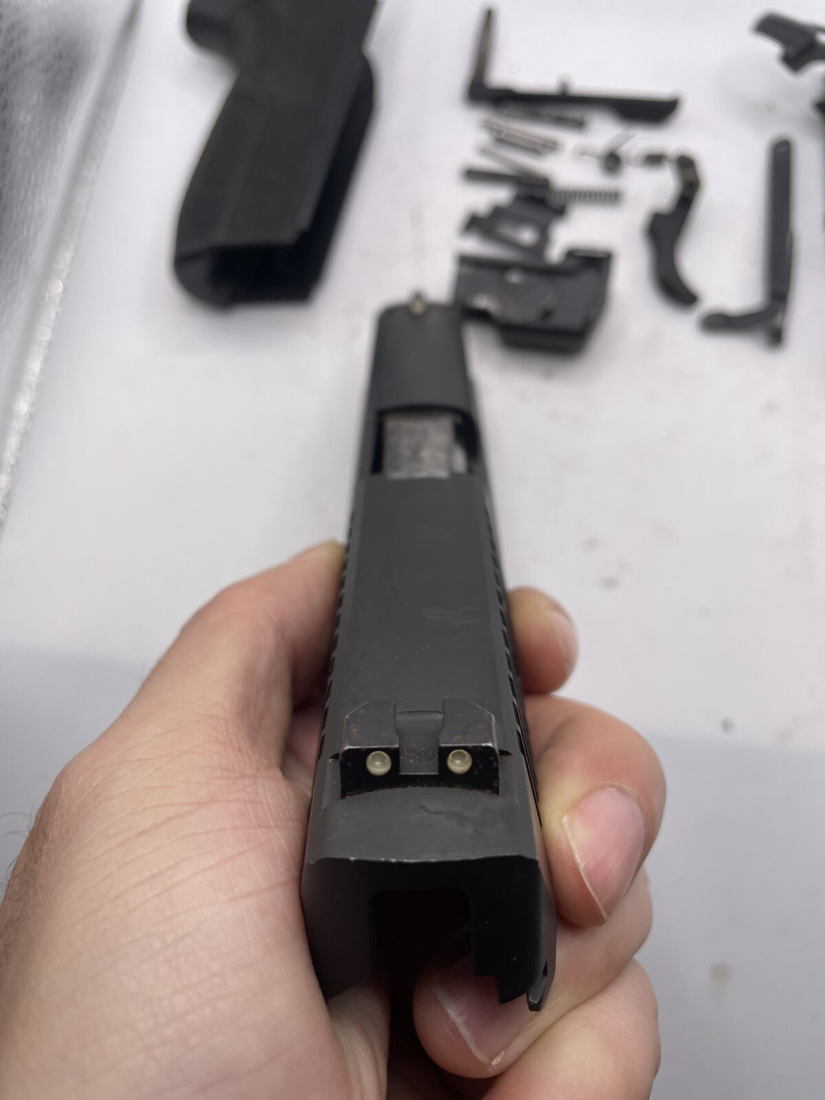 Sig Sauer SP2022 Parts Complete Slide And Lower Parts Lot With Night ...