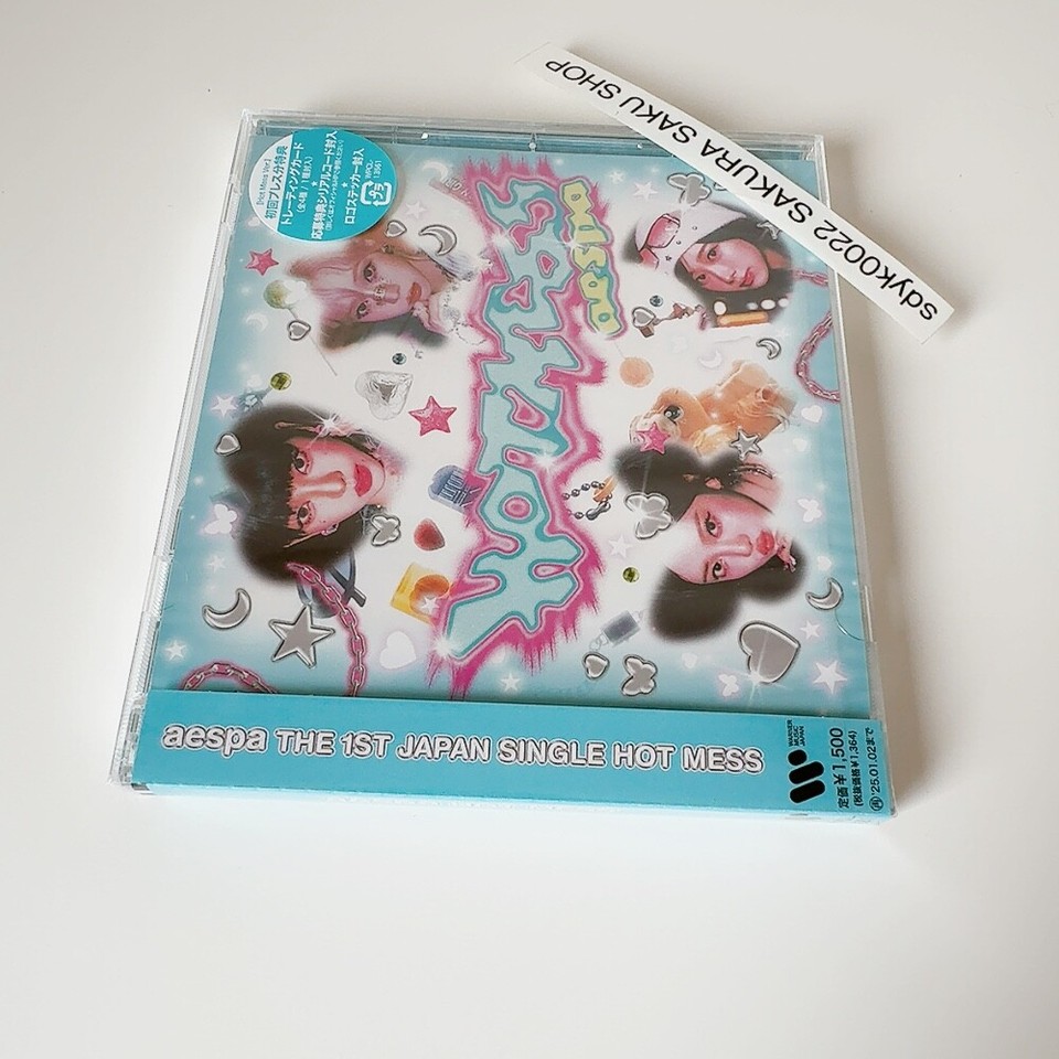 aespa Hot Mess CD Hot Mess Ver. Japan Debut Single WPCL-13561 ...