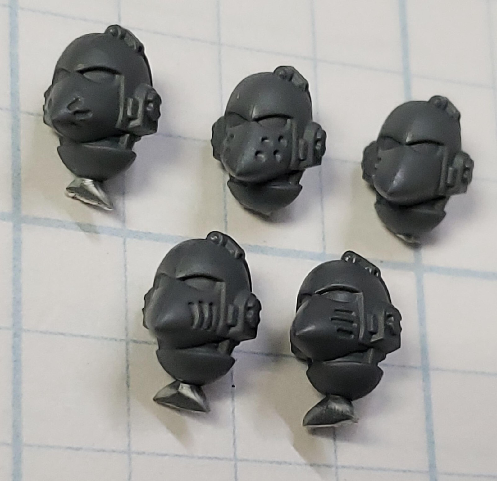Warhammer 30K Space Marine Bits Mark VI Assault Squad Corvus Helmet ...