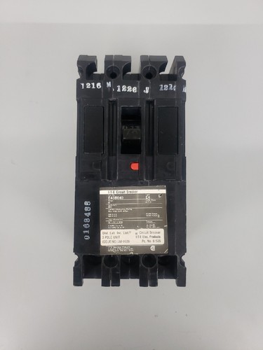 SIEMENS E4 CIRCUIT BREAKER E43B040 40AMP 480VOLT 3POLE | eBay