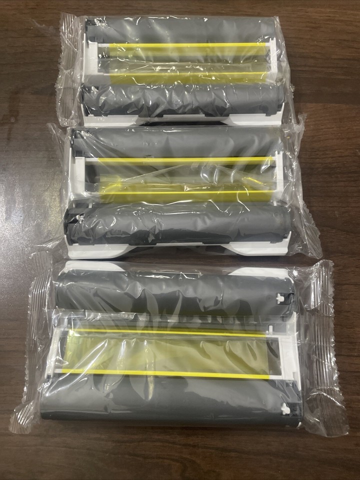 3pc Canon 100x148mm/4x6 inches 54 Printouts Ink Cartridge NEW No Box | eBay