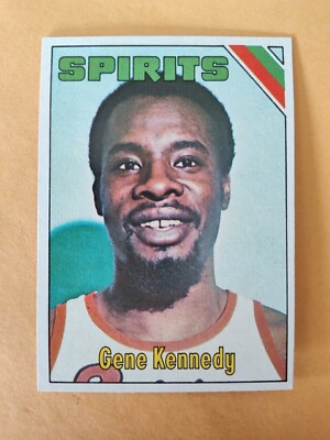GENE KENNEDY St. Louis SPIRITS 1975-76 TOPPS BASKETBALL CARD #315 | eBay