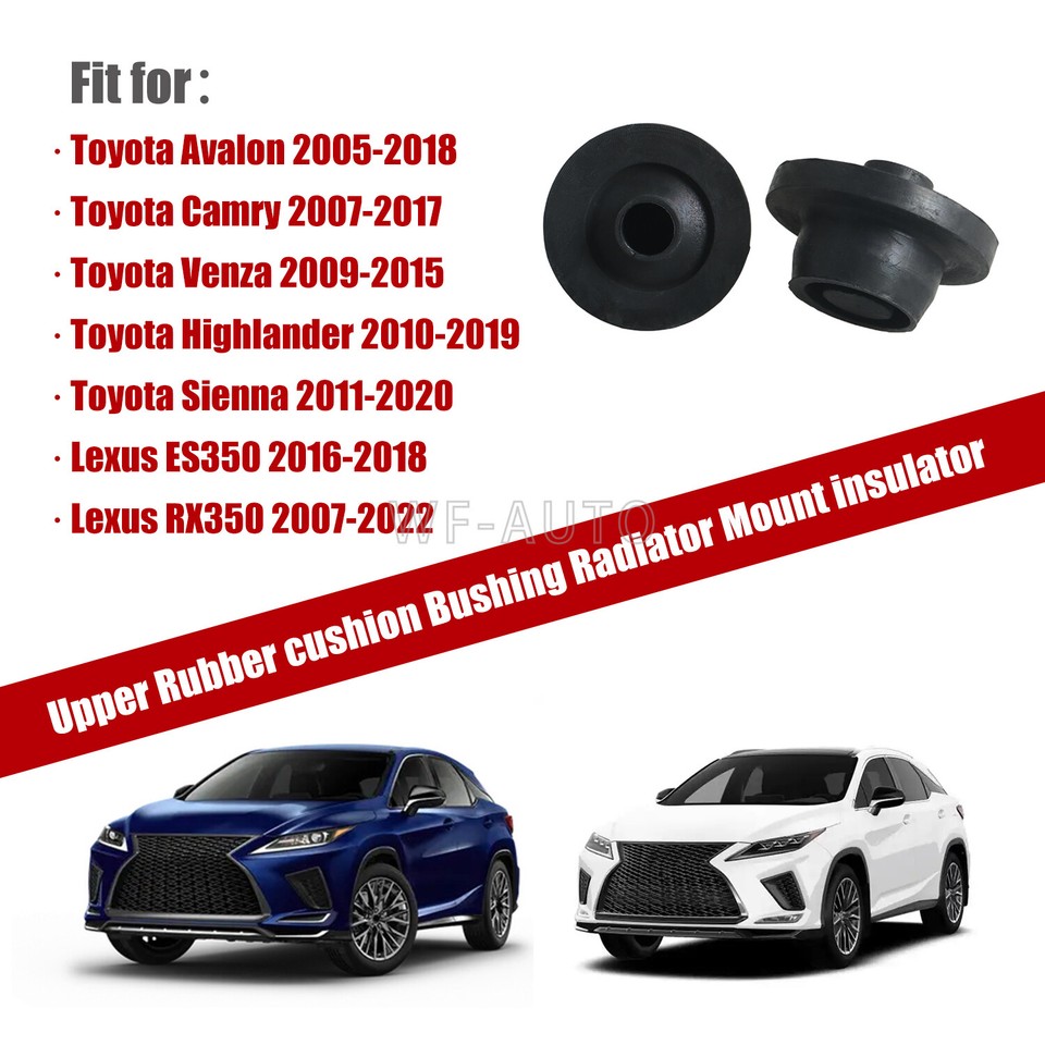 Upper Rubber Cushion Bushing Radiator Mount Insulator for 16523-AD010 ...