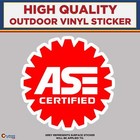 ASE Certified Mechanic Logo, High Quality Vinyl Stickers | eBay