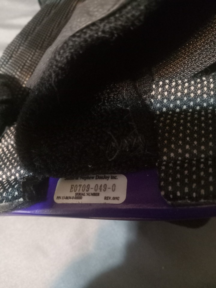 DonJoy Defiance Knee Brace Support Adjustable OA ACL PCL MCL CI Purple ...