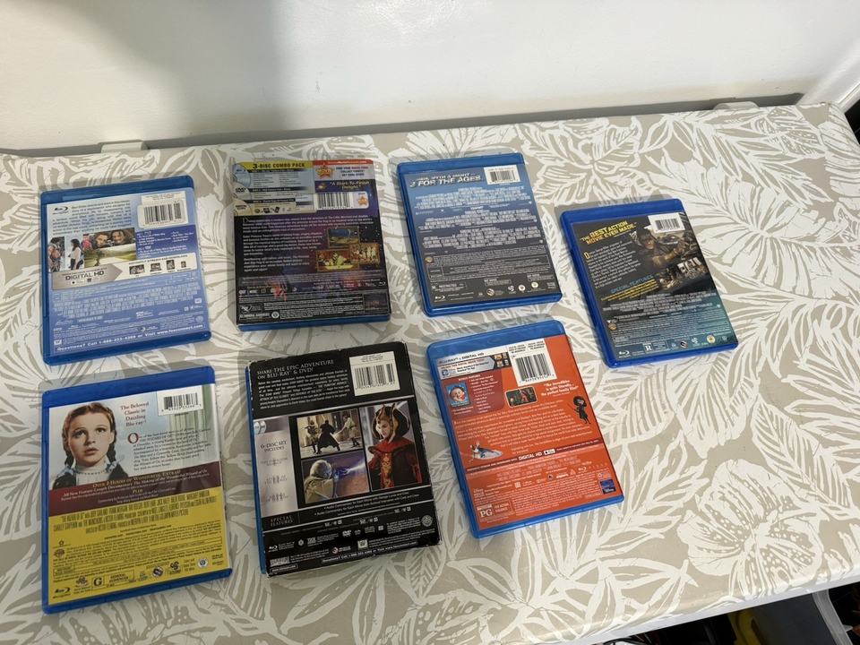 Lot Of 7 Blue Ray Movies and some are dvd and blue ray | eBay