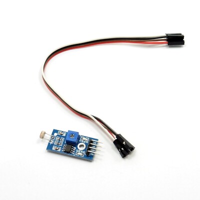 Light Sensor Module 4 Pins 5V + Wire LDR Photoresistor Photosensitive ...