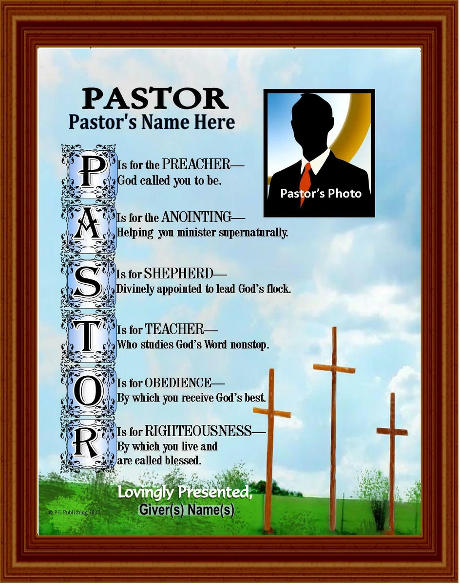 Pastor Appreciation Poems
