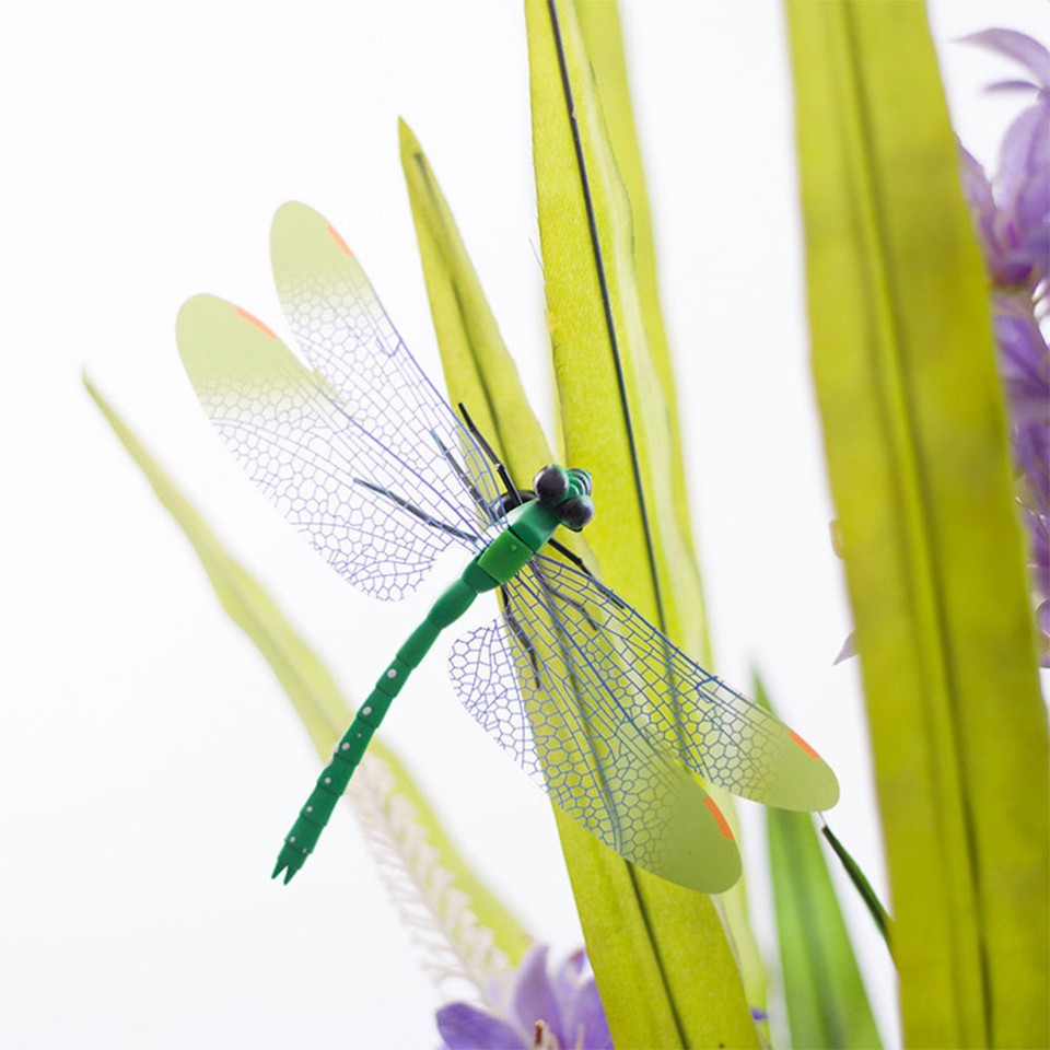 16 Pcs Simulated Dragonfly Decoration DIY Dragonflies Curtain Miss ...