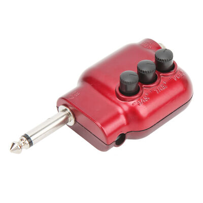 Guitar Pre Amplifier Mini Preamp 6.35mm Plug For Acoustic Guitars BT0 ...