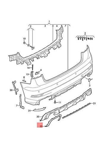 AUDI RS3 SPORTBACK LIM. 8VF 8VM COVER BRILLIANT BLACK 8V5807731Y9B NO🇺🇸 ...