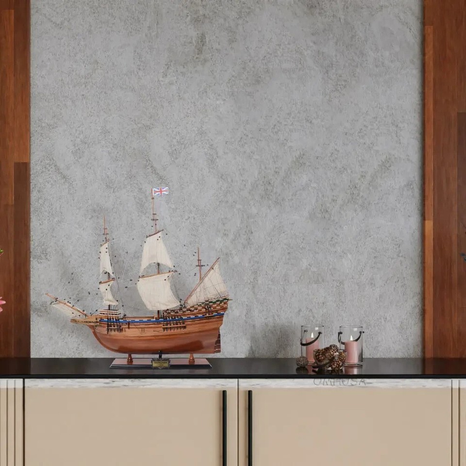 Mayflower High Quality | Handcrafted Wooden Ship Model W/ Nameplate ...