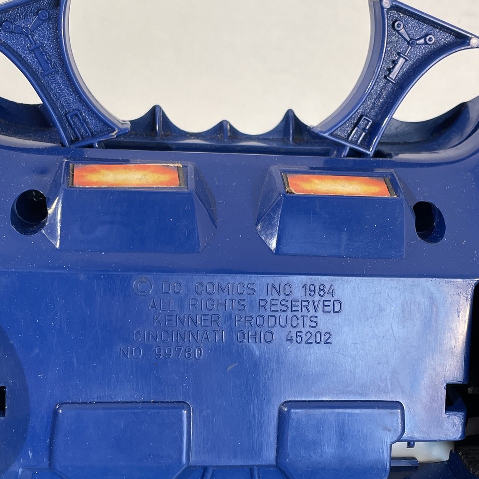 Vintage Kenner Batmobile Batman DC Super Powers Collection Vehicle 1984 ...