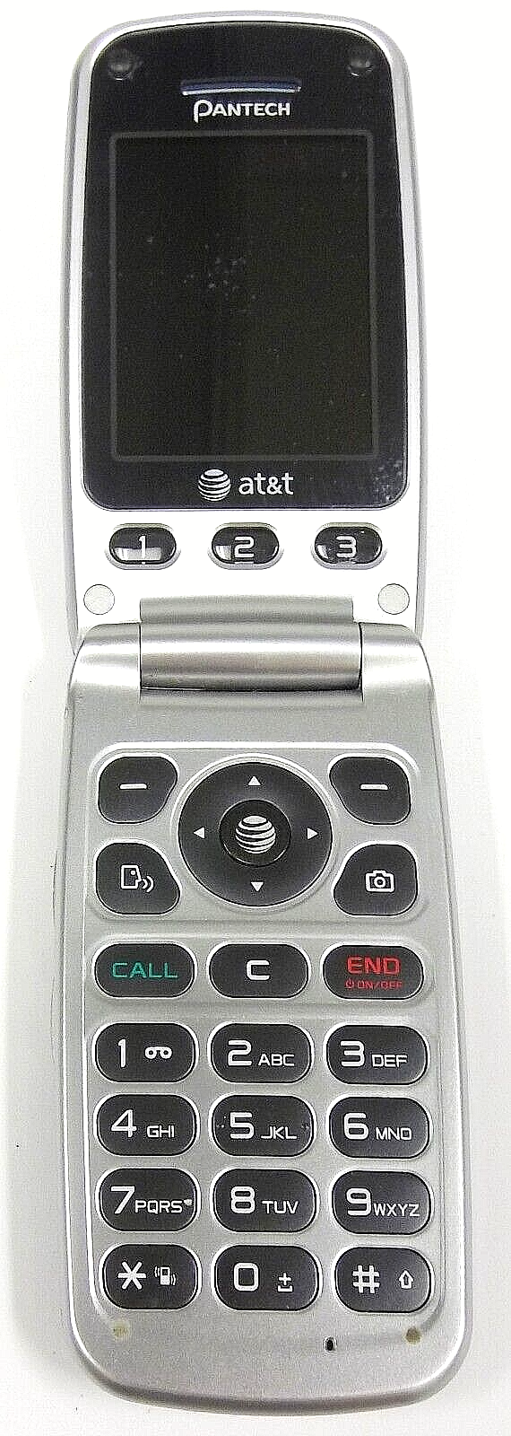 Pantech Breeze 2 II P2000 - Blue and Silver ( AT&T ) Cellular Flip Phone 843124001665| eBay