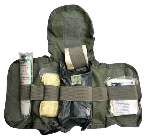 Complete US Army Molle IFAK Individual First Aid Kit Pouch ACU UCP w ...