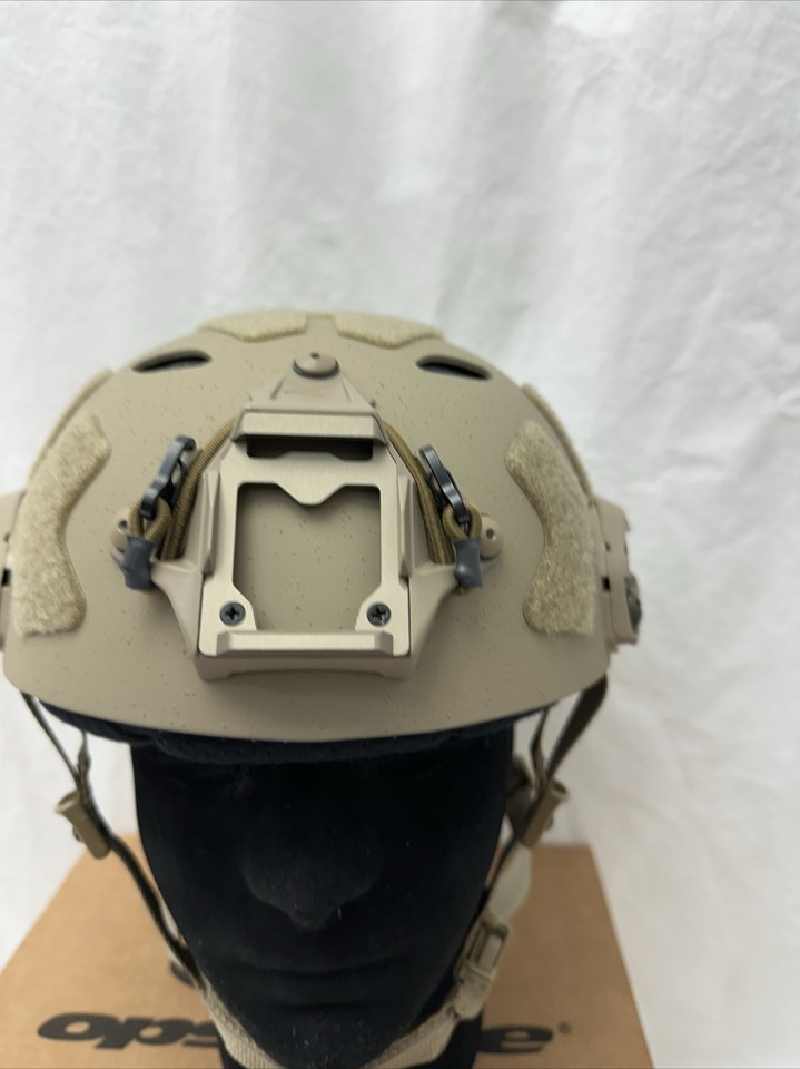 Ops Core Tan Fast SF Carbon High Cut Helmet XL Airsoft MilSim Cosplay ...