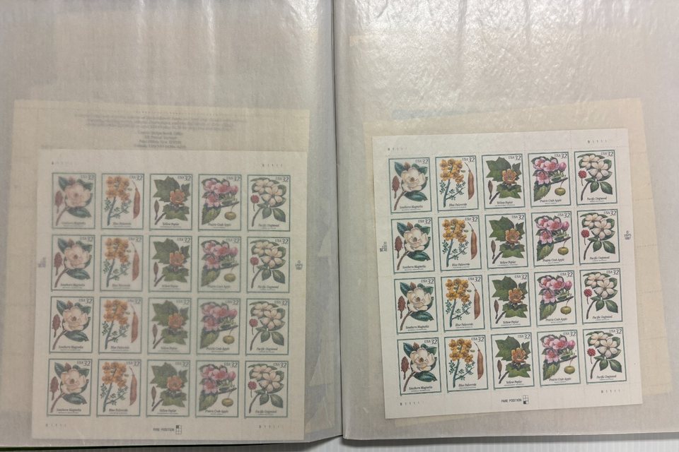 U.S. Stamp Sheets Lot .32, .33, .37 Cents, FV $128 - Bugs, Marilyn ...