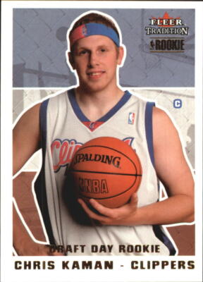2003-04 Fleer Tradition Draft Day Rookie #266 Chris Kaman /375 - NM-MT ...
