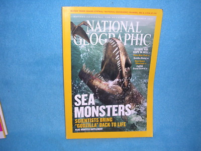 National Geographic December 2005 Sea Monsters | eBay