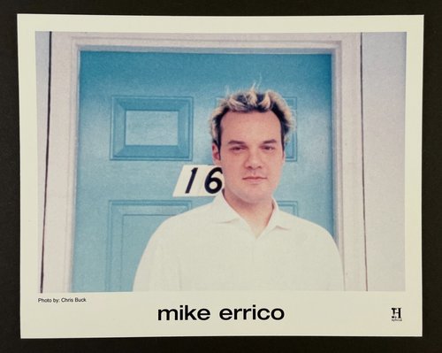 1999 Mike Errico Singer Songwriter Producer Author Music Vintage Promo ...