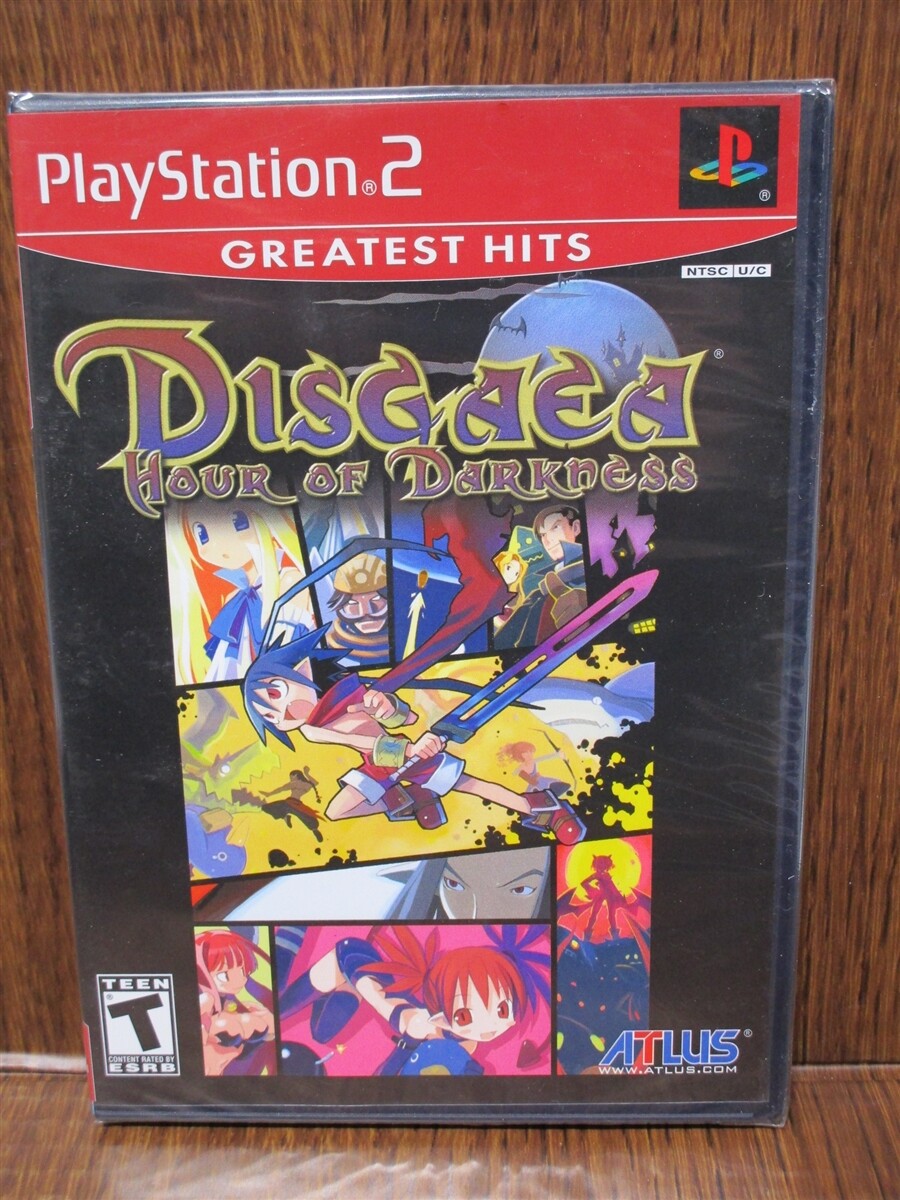 Video Game PS2 Disgaea Hour Of Darkness Greatest Hits NEW SEALED ...