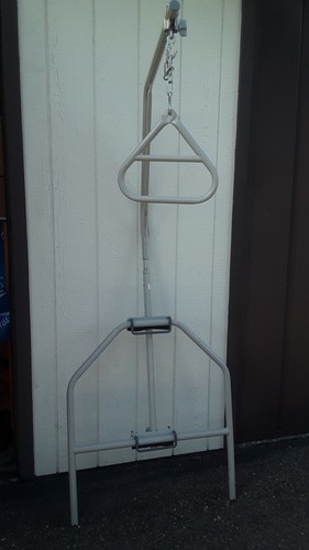 Invacare Offset Trapeze Bar, Triangle & Floor Stand 250lb Limit #7740P ...