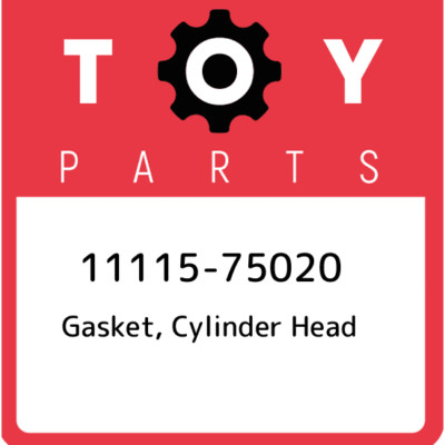 11115-75020 Toyota Gasket, cylinder head 1111575020, New Genuine OEM ...