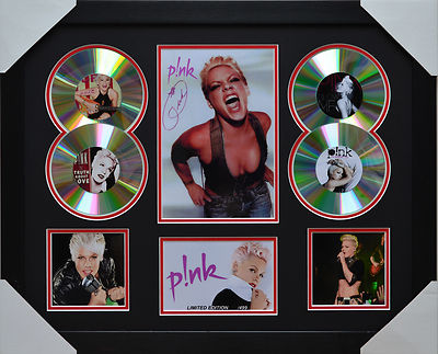 PINK MEMORABILIA FRAMED 4CD SIGNED LIMITED EDITION | eBay Australia