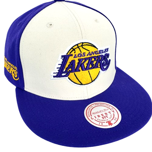 Los Angeles Lakers Men's Mitchell & Ness Snapback Hat Size OSFM | eBay
