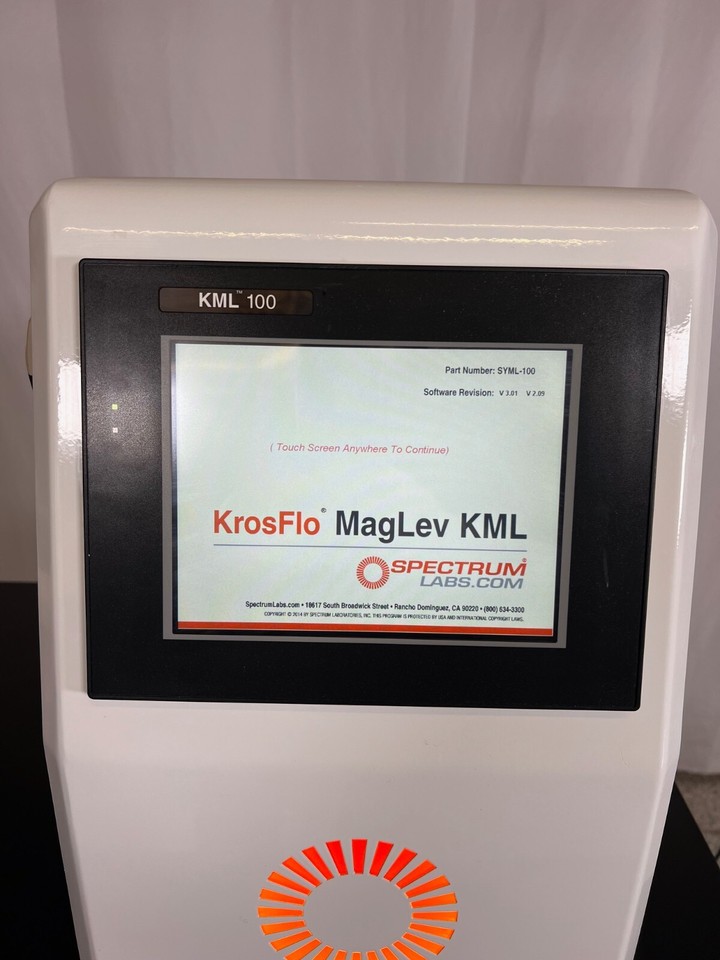 Spectrum Labs KML 100 Benchtop Perfusion and TFF System 1.5-100L ...