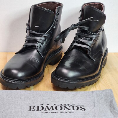 ALLEN EDMONDS - Higgins Mill - Weatherproof Boot with Lug Sole 7.5D ...