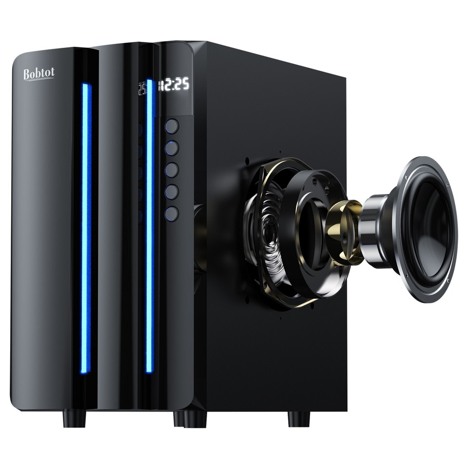 Surround Sound System Home Theater Bluetooth Speakers for TV 6.5 ...