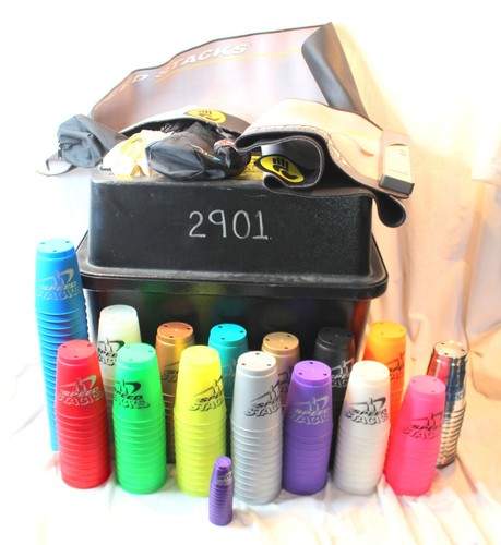 Stack Fast Speed Stacks Sport Pack, 16 Sets + Tote + Pads + Cases | eBay