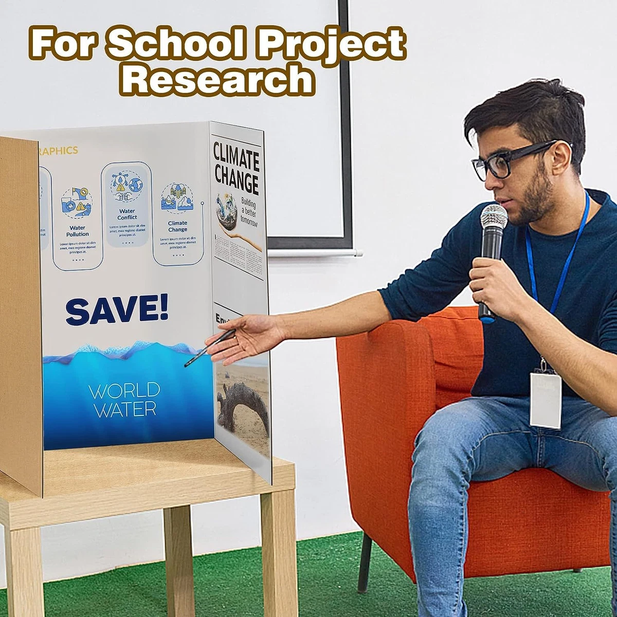 Large White Poster Board