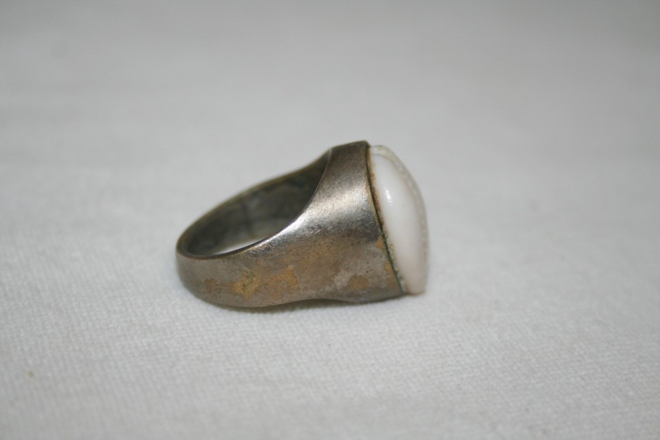 VTG PUKA SHELL RING ISLANDS SEASHELL COWRIE HAWAII SAMOA TONGA LUAU ...