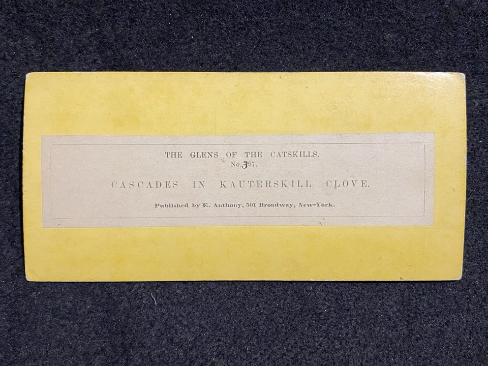 Kaaterskill Falls New York NY Greene Co Anthony Antique Stereoview SV ...