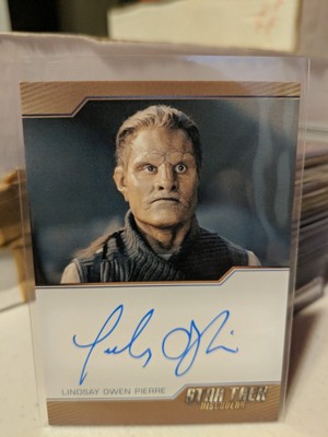 Star Trek Discovery Season 3 Lindsay Owen Pierre Autograph Archive Box ...