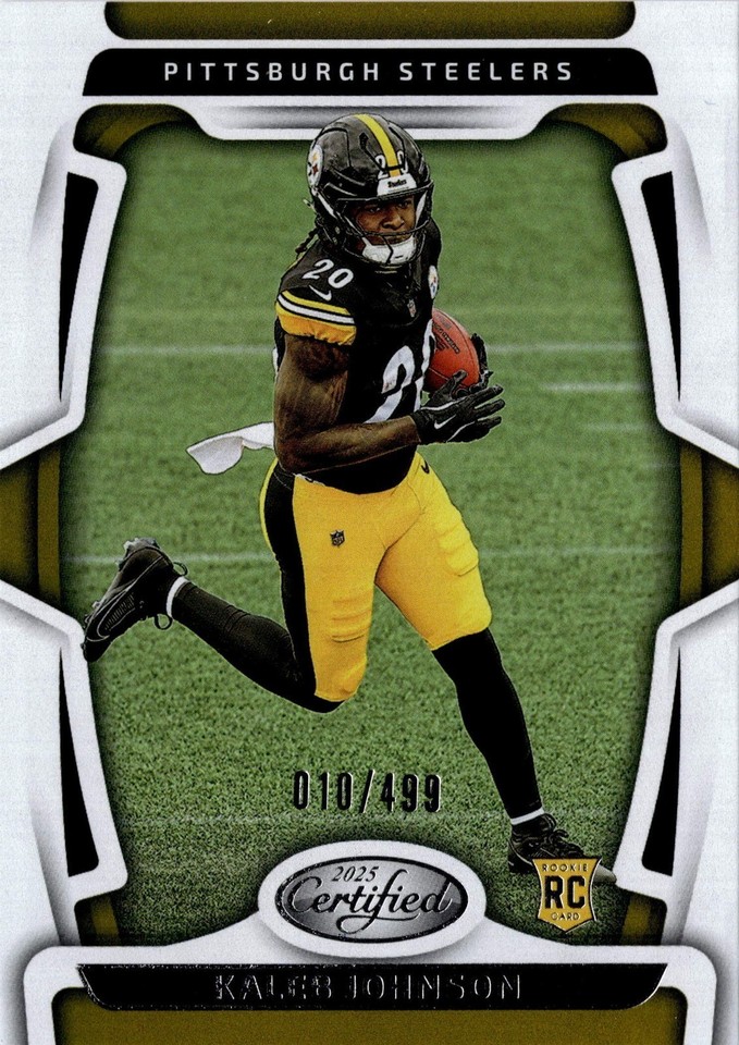 2025 Panini Certified - Kaleb Johnson #142 for sale | eBay