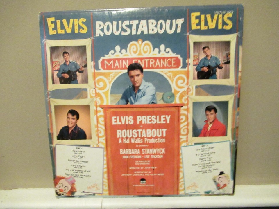Elvis Presley ROUSTABOUT LP - RCA Victor LPM-2999 1964 | eBay