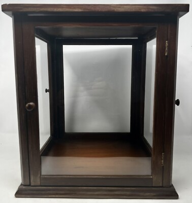 Display Cases - Antique Wood Display Case