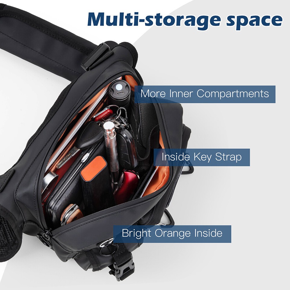 Multifunctional Chest Pack Front Chest Backpack Running Vest Bag For ...