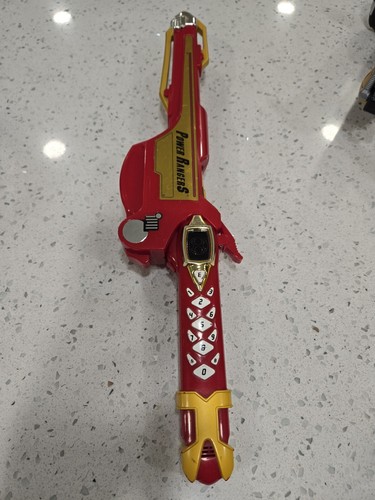 VTG Power Rangers 2002 Ninja Storm Red Edition Blaster Samurai Gun ...