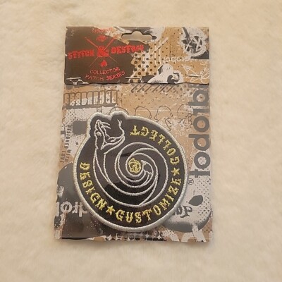 KIDROBOT STITCH & DESTROY DESIGN CUSTOMIZE COLLECT EMBROIDERED CLOTH ...