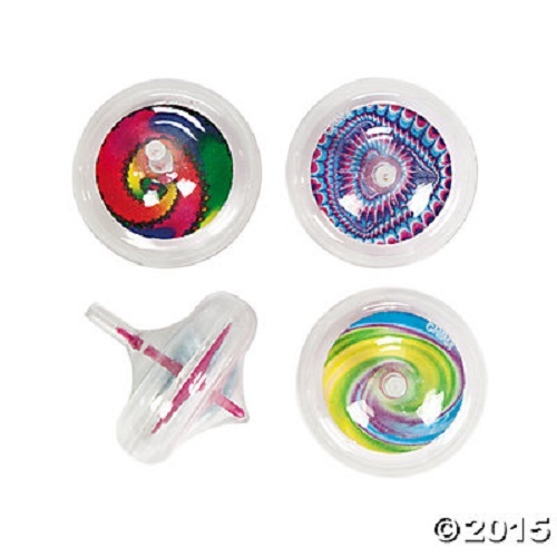 Glow in the Dark Spin Tops 1 Dozen | eBay