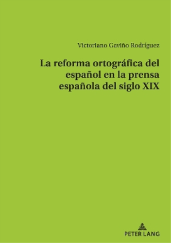 Victoriano Gavi La reforma ortogr fica del espa ol en la prensa espa ...