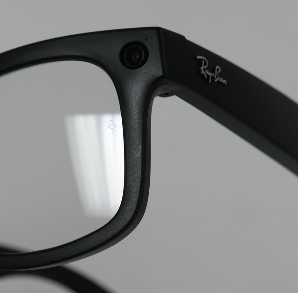 Ray-Ban Stories Wayfarer RW4002 601SM3 Smart Glasses 50mm Matte Black ...